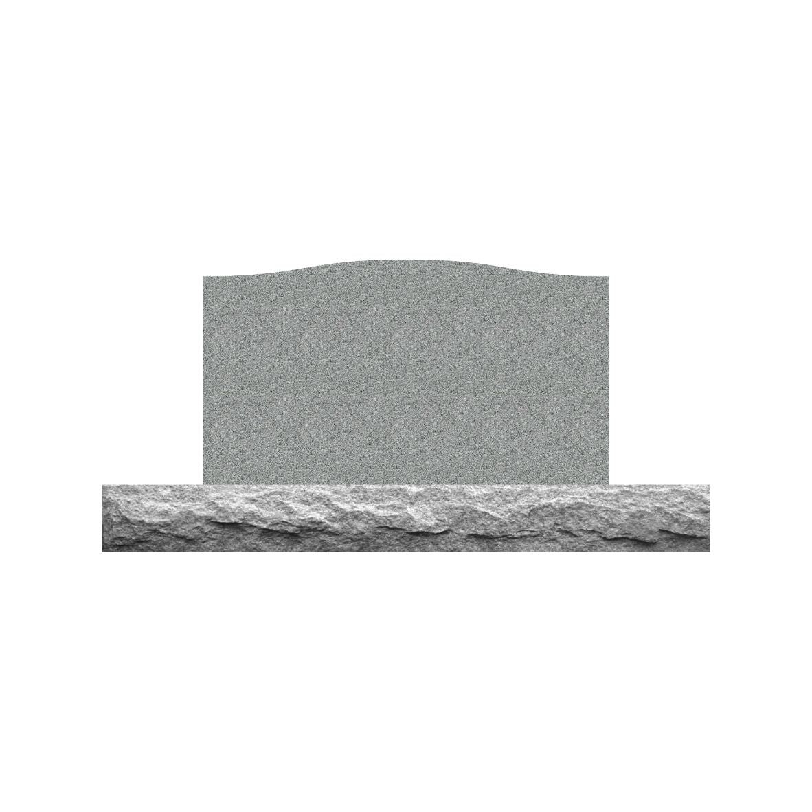 Gray Granite Small Double Upright 36"x6"x20" Tablet - (TWO PEOPLE ...