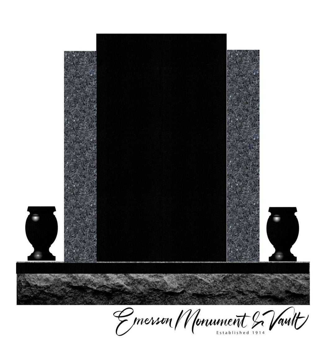 Uprights for One Person – Emerson Monument Company